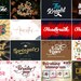 117 Font Bundle Calligraphy Font Script Font Farmhouse - Etsy