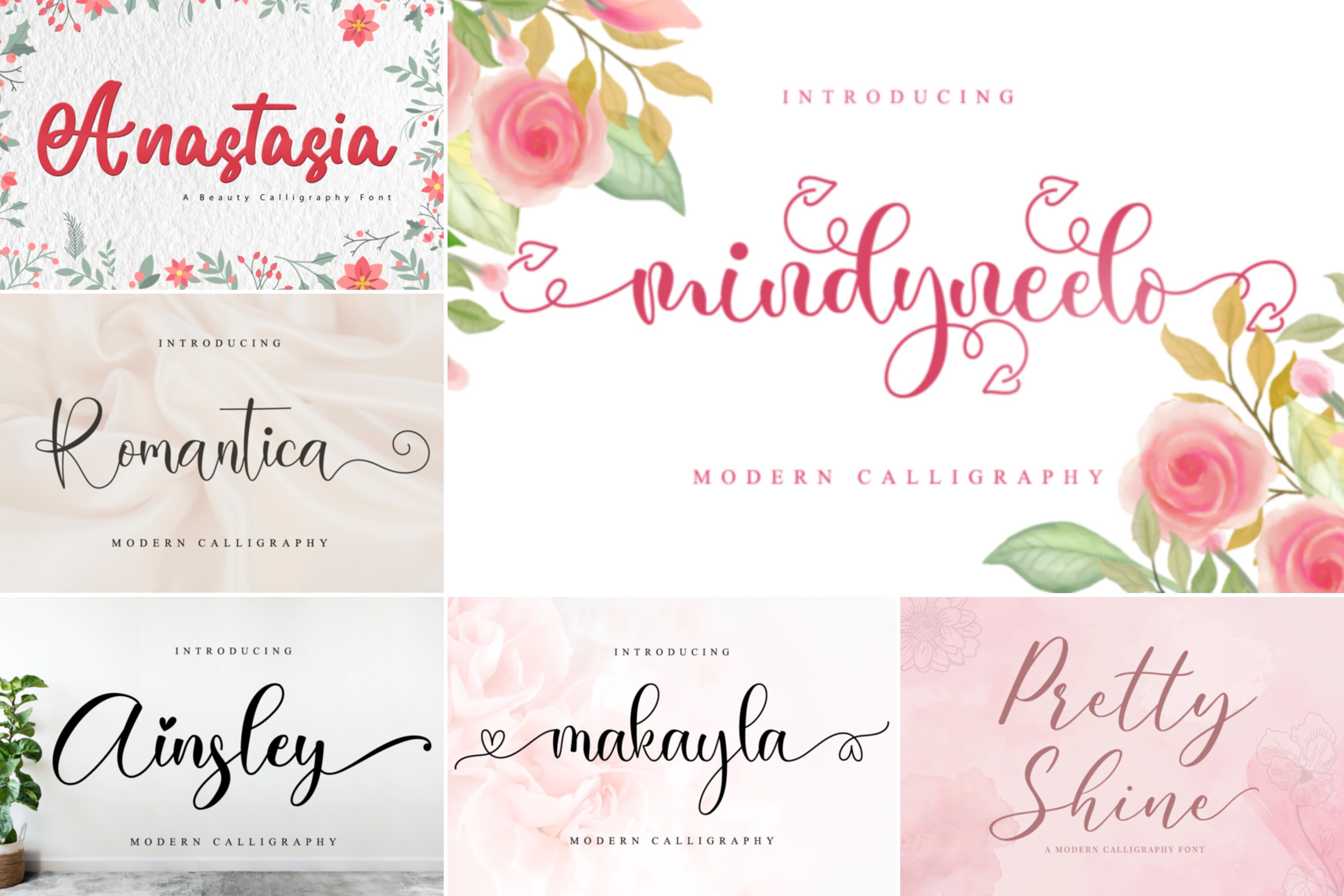 New Beautiful Fonts Bundle Handwritten Font Bundle Fonts, Calligraphy Font, Script Font, Cricut ...
