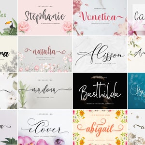 The Special Swashes Font Bundle 75+ Fonts Bundle Collection With Tails ...