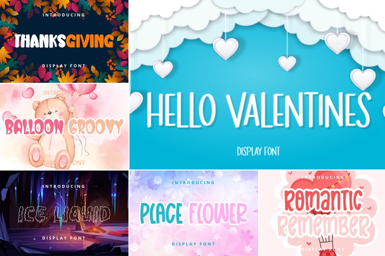 Mega Collection Font Bundle, Font Bundle for Cricut, Goodnotes Fonts ...