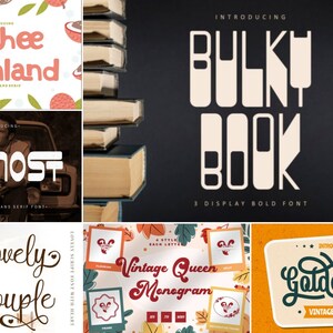 117 Font Bundle - Calligraphy Font, Script Font, Farmhouse Font, Cricut ...