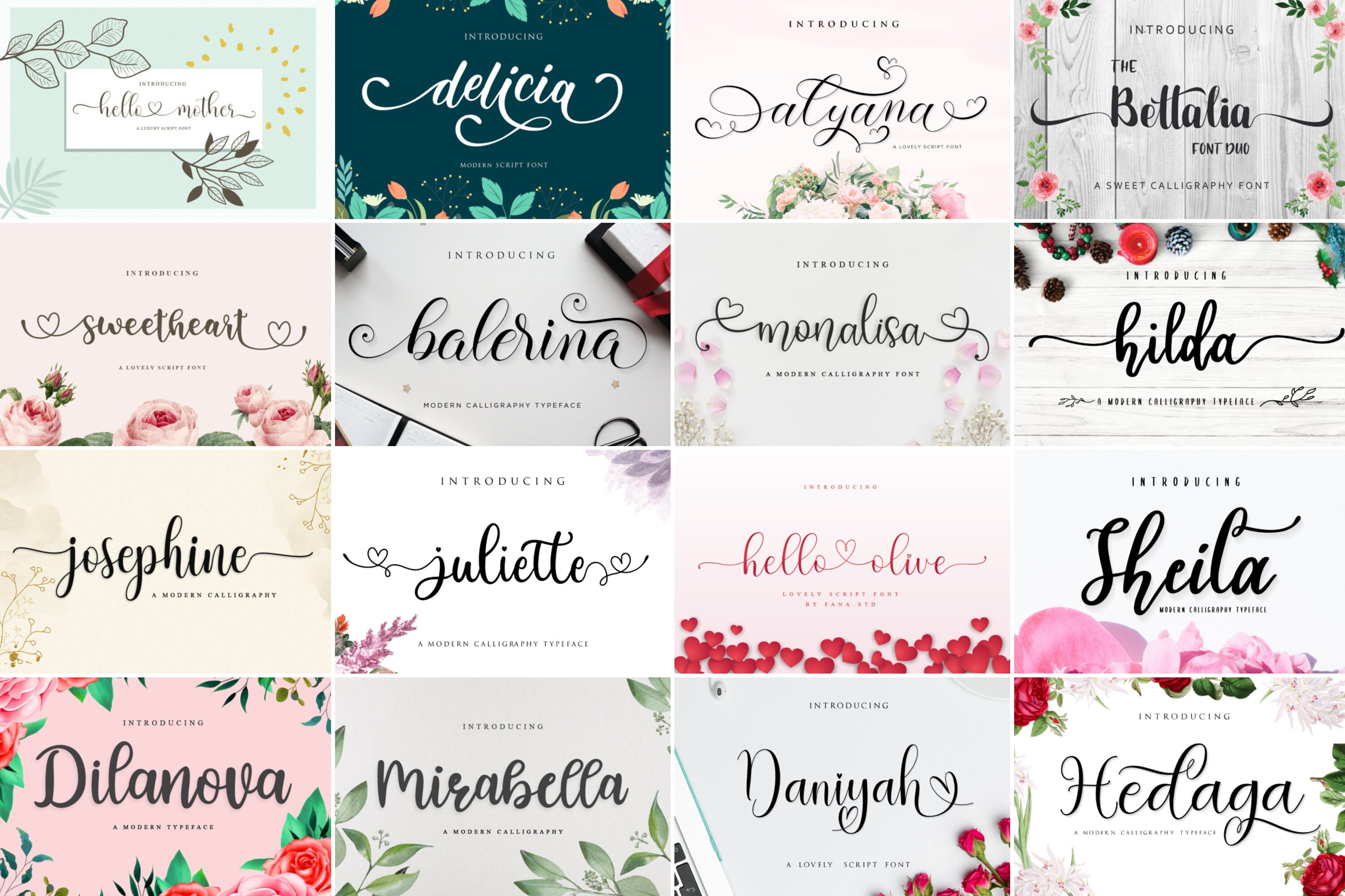 The Special Swashes Font Bundle 75+ Fonts Bundle Collection With Tails ...
