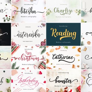 Handwritten Font Bundle - Crafty Font, Cricut Font, Procreate Font ...