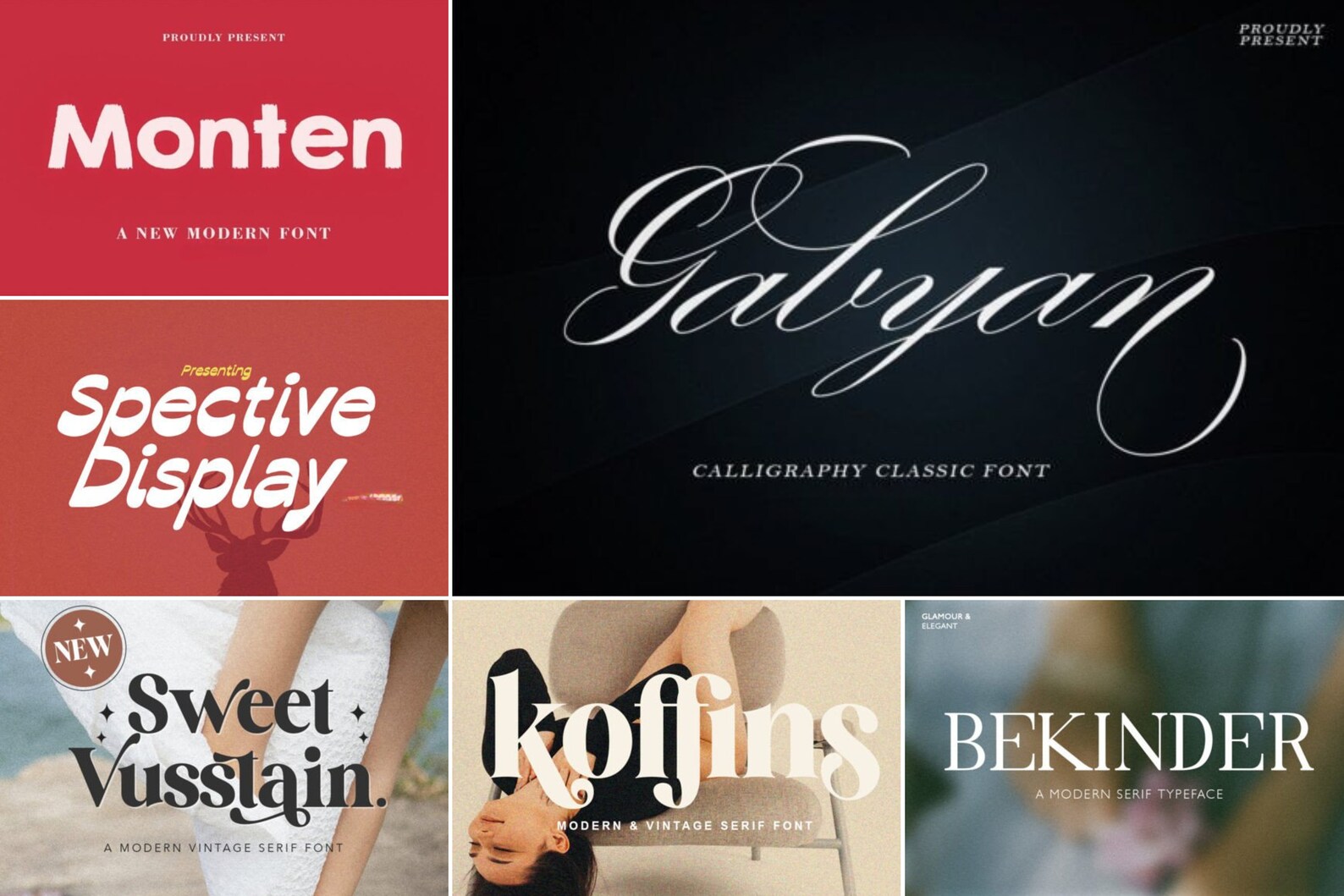 Display & Script Font Bundle - Font Bundle, Handwritten Font ...