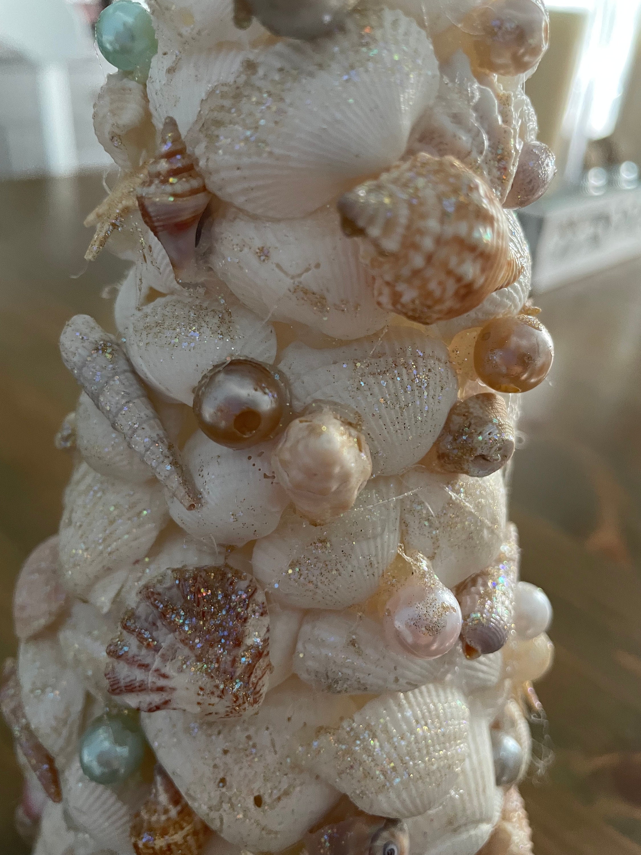 Beautiful Shell Christmas Trees Made With Some of the Most Exquisite ...