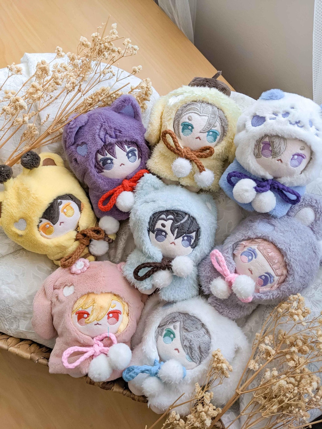 Genshin Impact Plushies | Wriothesley, Albedo, Alhaitham, Kaveh, Kokomi ...