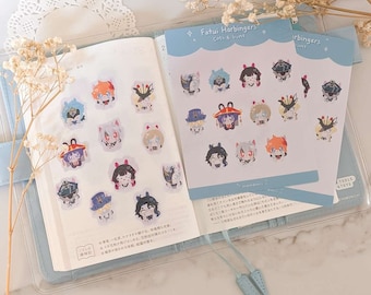 Fatui Genshin Stickers / Genshin Impact, SIGNORA, Columbina, Arlecchino ...