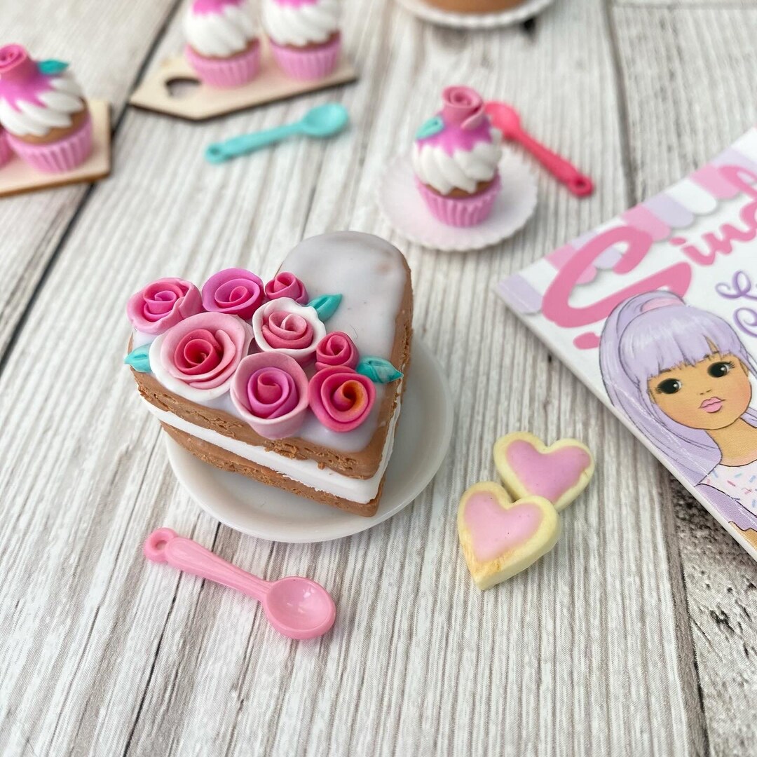Heart Shaped Miniature Cake - Etsy