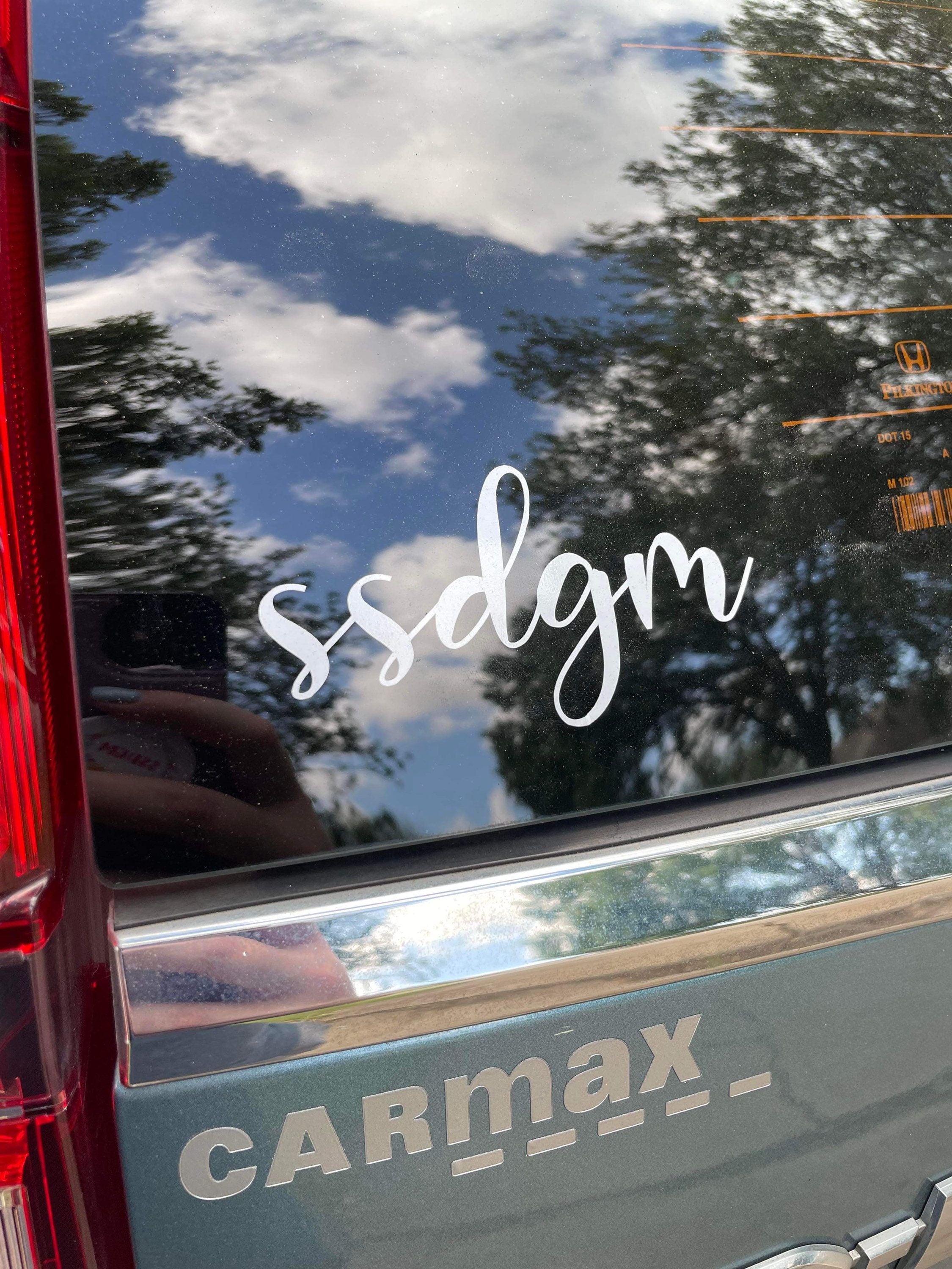 SSDGM Decal, MFM, My Favorite Murder Decal, SSDGM, Decal, Ssdgm Sticker ...