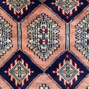 4x2.5 Pink Persian Rug, Distressed Rug, Vintage Rug, Romantic Rug ...