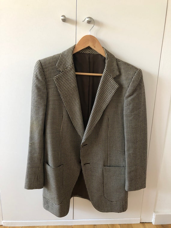 Tailored Country style vtg Herringbone Wool blazer ma… - Gem