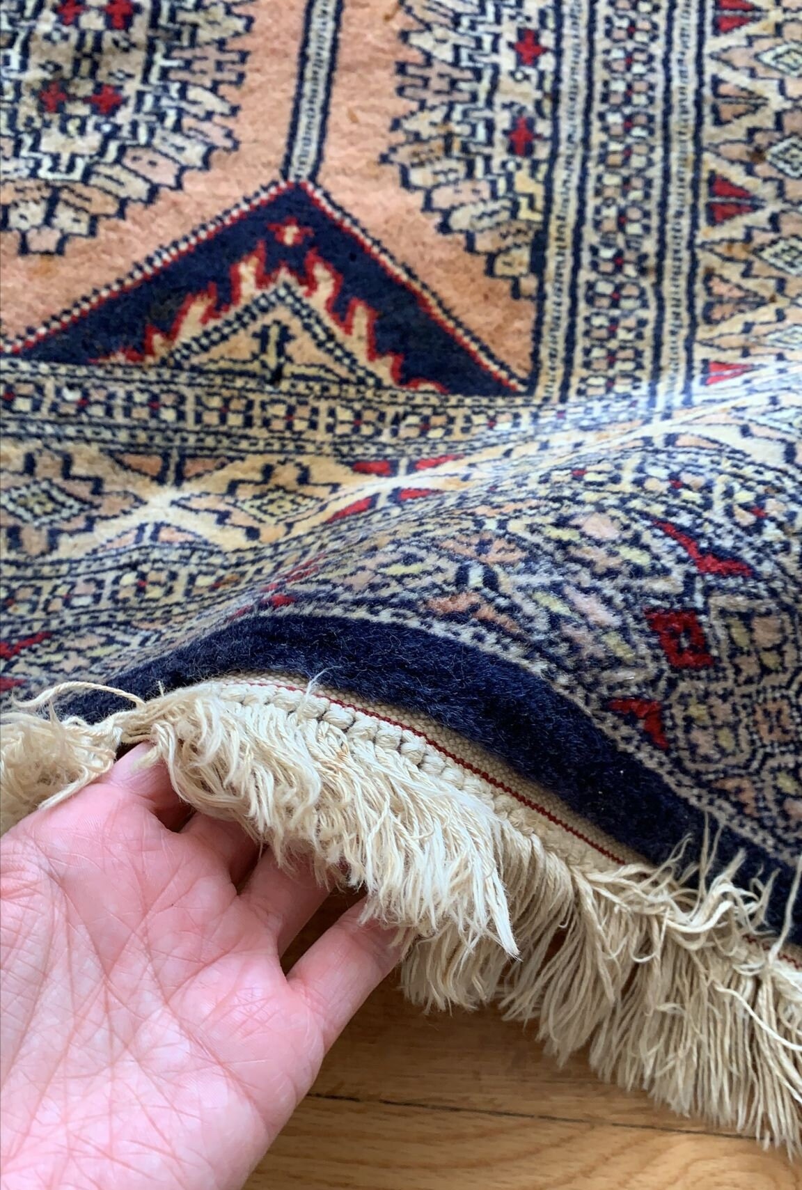 4x2.5 Pink Persian Rug Distressed Rug Vintage Rug Romantic - Etsy