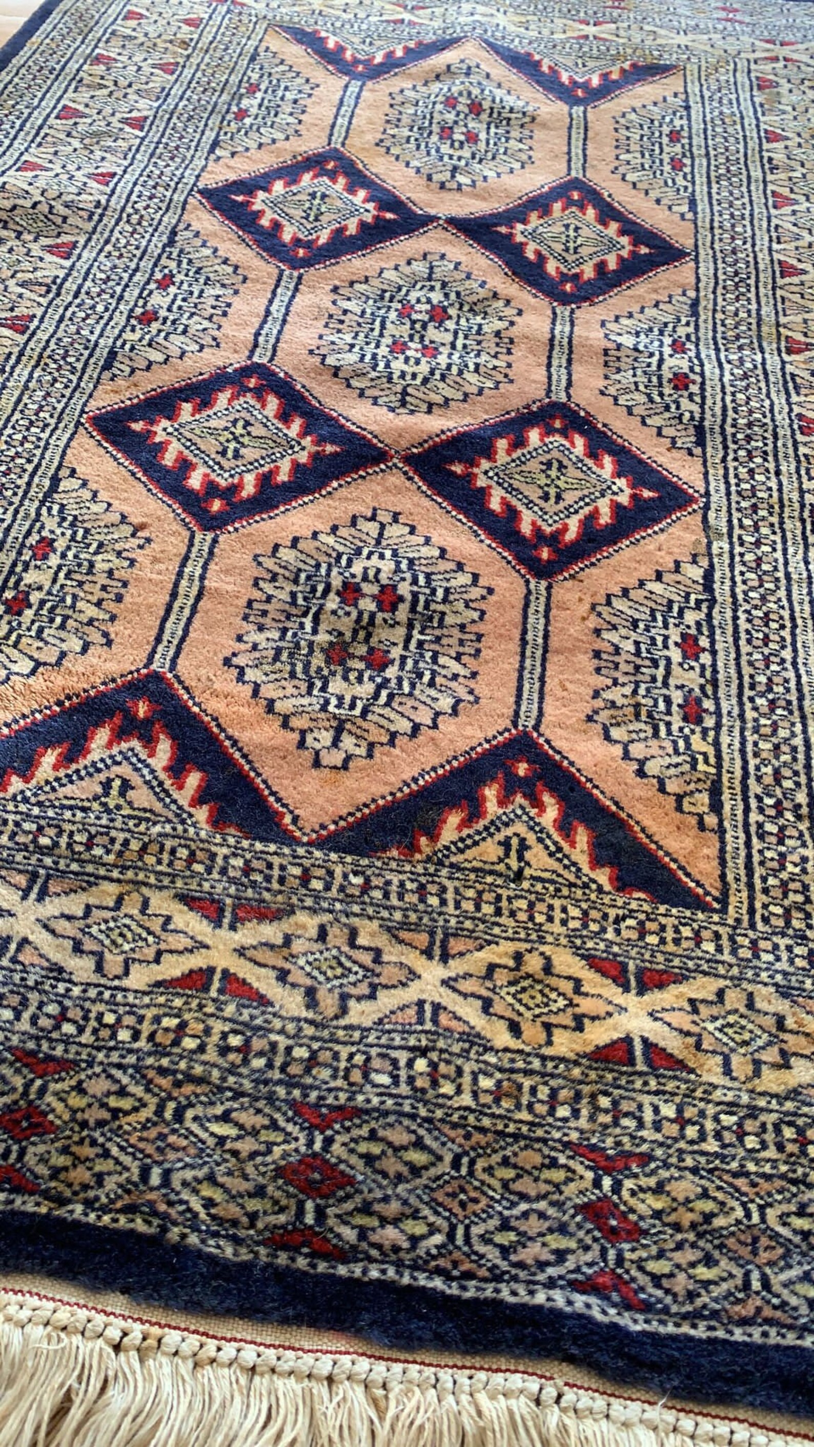 4x2.5 Pink Persian Rug Distressed Rug Vintage Rug Romantic - Etsy