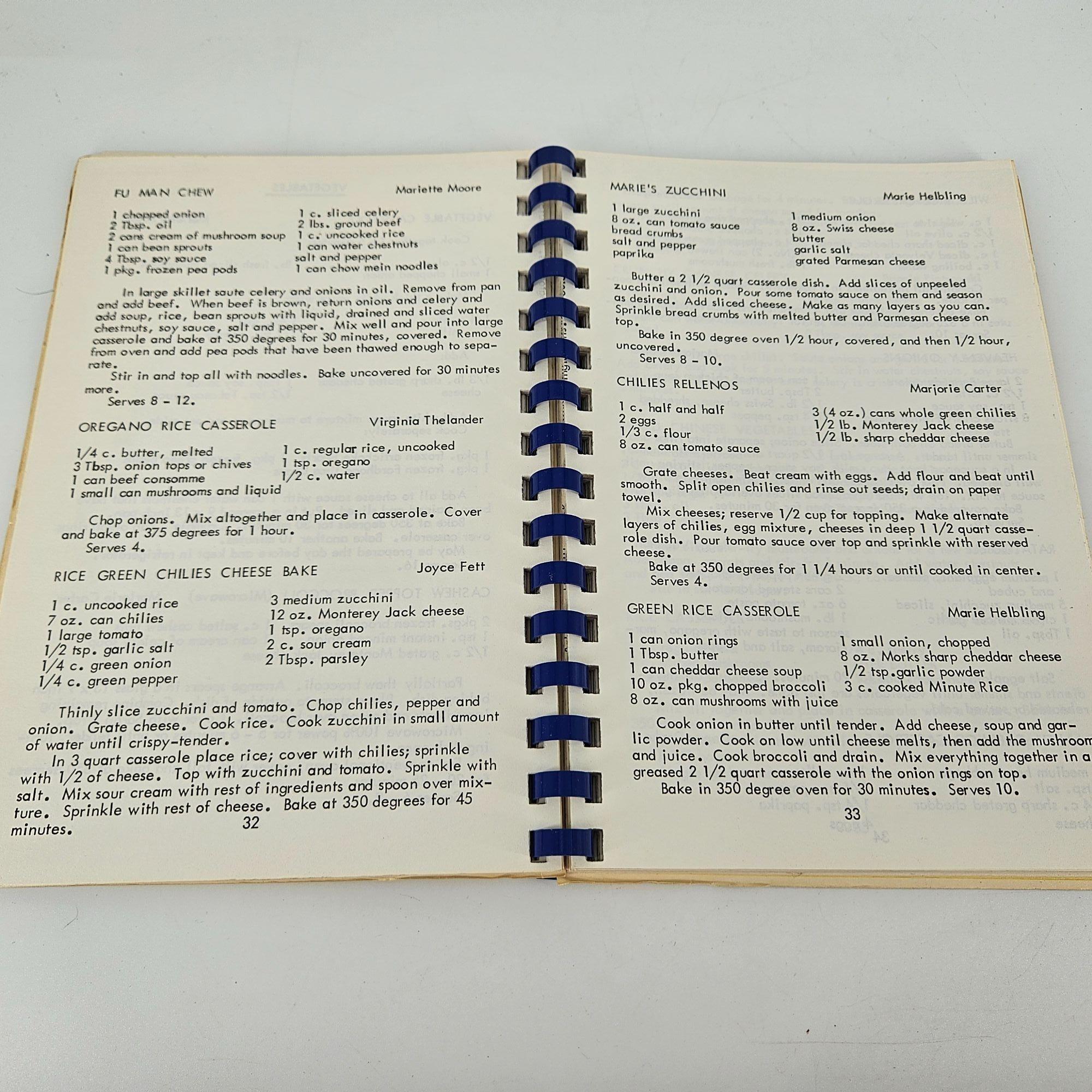 Vint 1980s Recipe Cookbook Nurse Club Arlington Heights Illinois ...