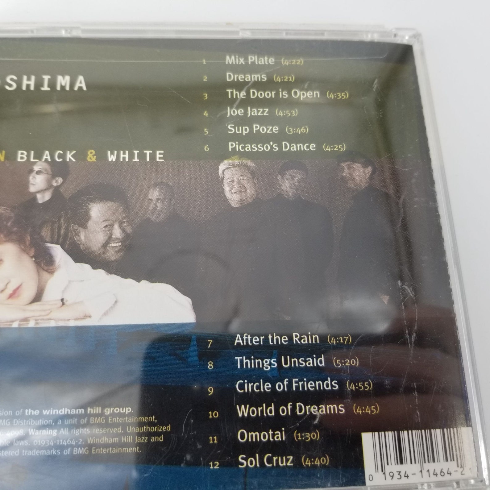 Hiroshima Music CD Between Black and White 1999 R&B American Japanese ...