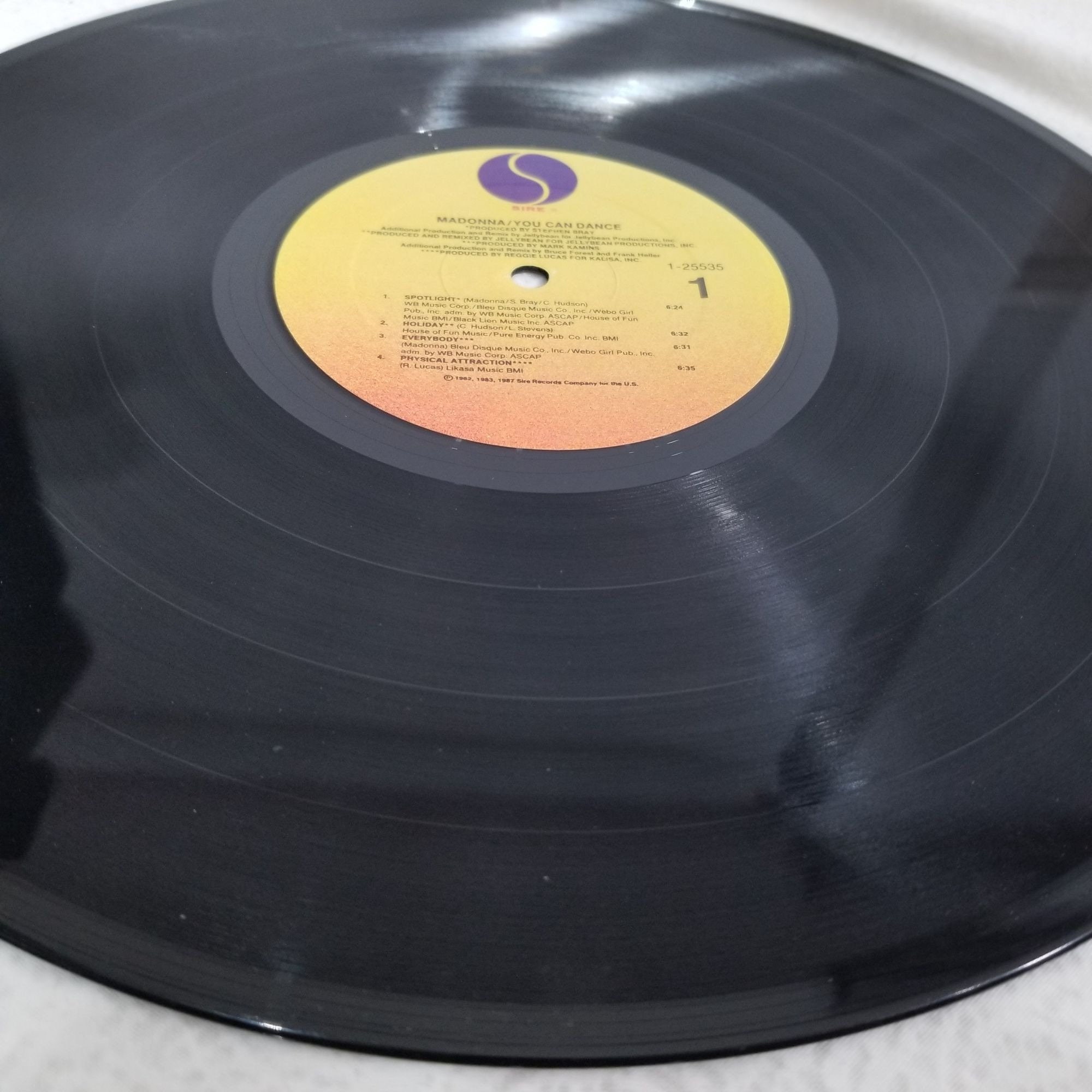 Madonna You Can Dance Club Remix Album 12 Vinyl Record LP Music Song VG ...