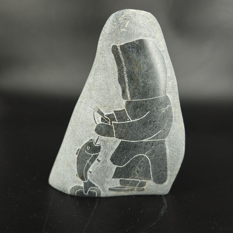Inuit Eskimo Soapstone Carvings - Etsy