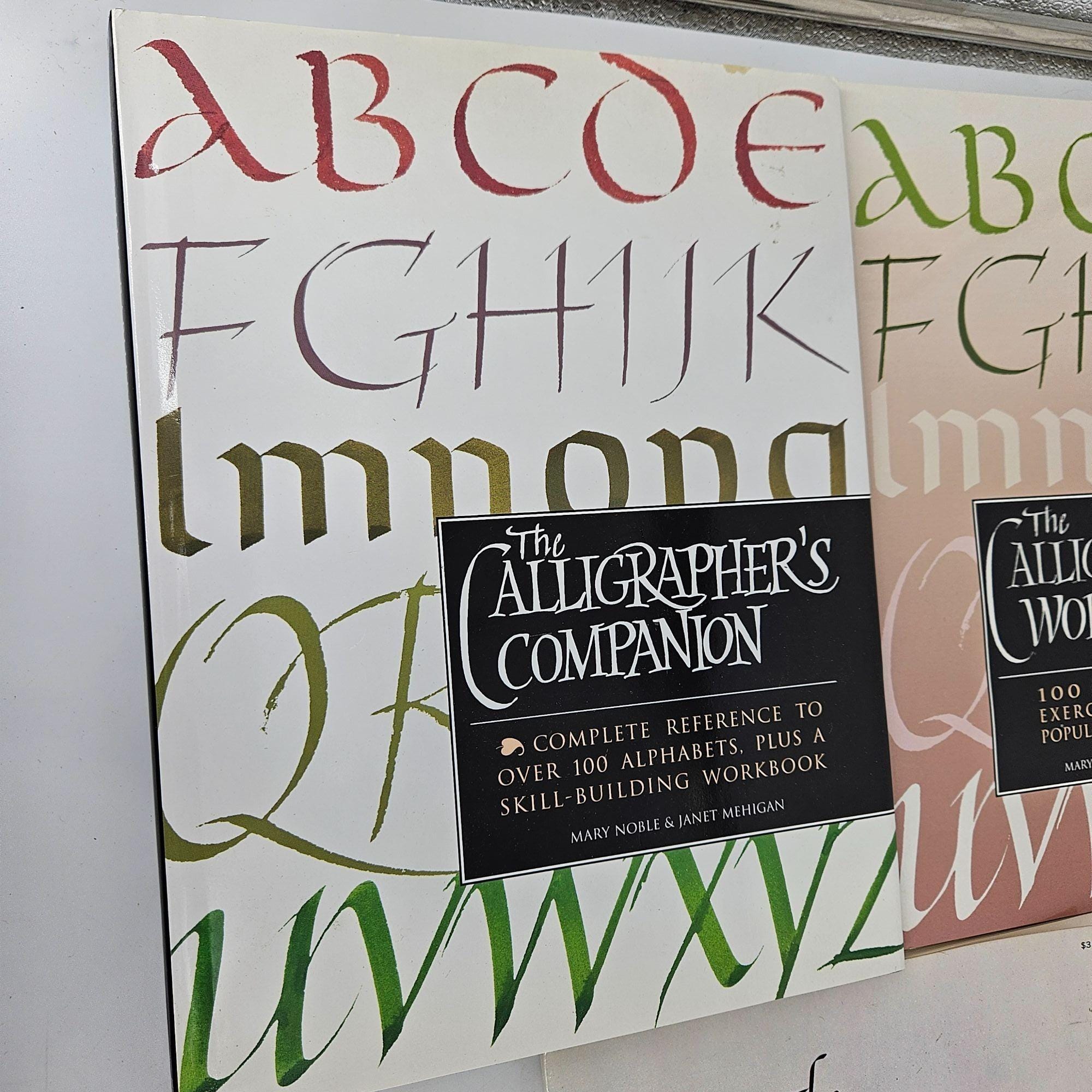 Calligraphy Hand Lettering Brush Typography Writing Book Companion Work ...