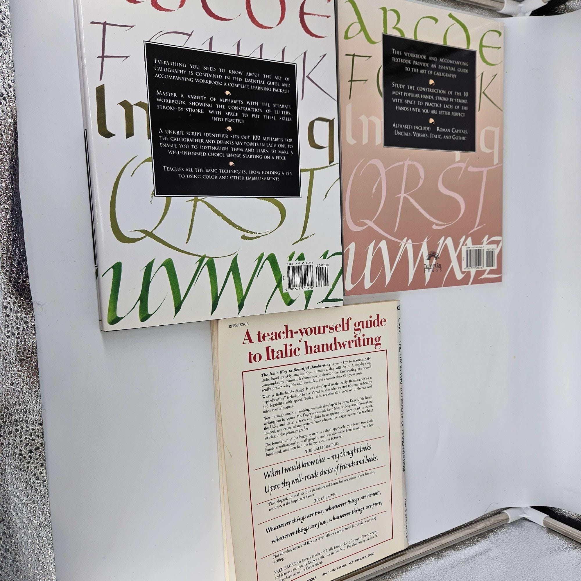 Calligraphy Hand Lettering Brush Typography Writing Book Companion Work ...