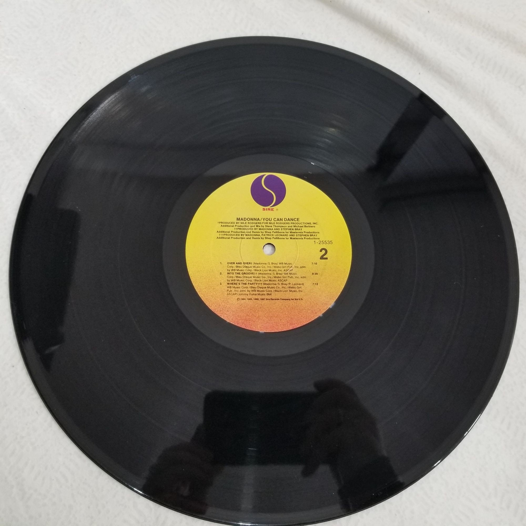 Madonna You Can Dance Club Remix Album 12 Vinyl Record LP Music Song VG ...