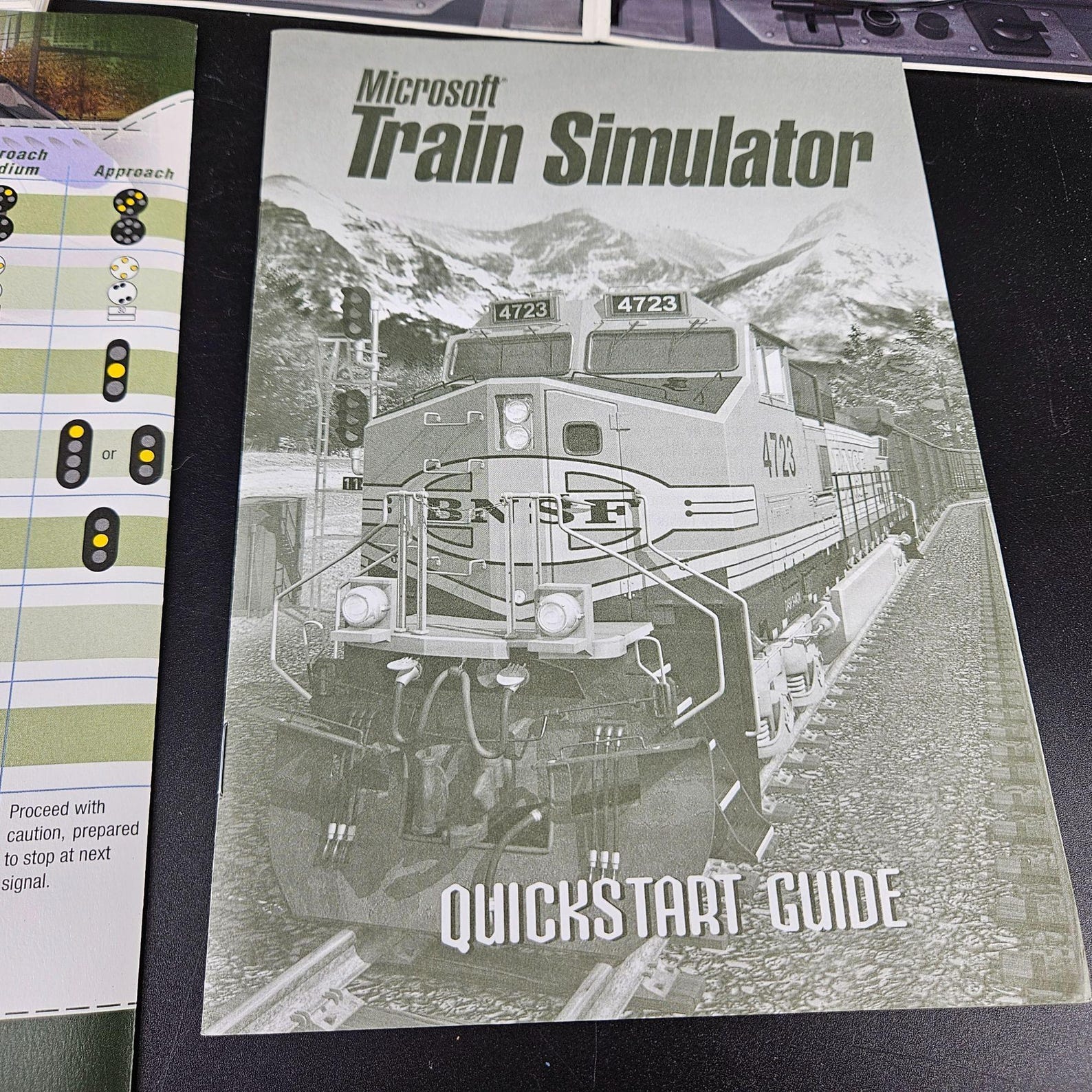 Microsoft Train Simulator 2001 PC CD Pilot Handbook Windows Locomotive ...