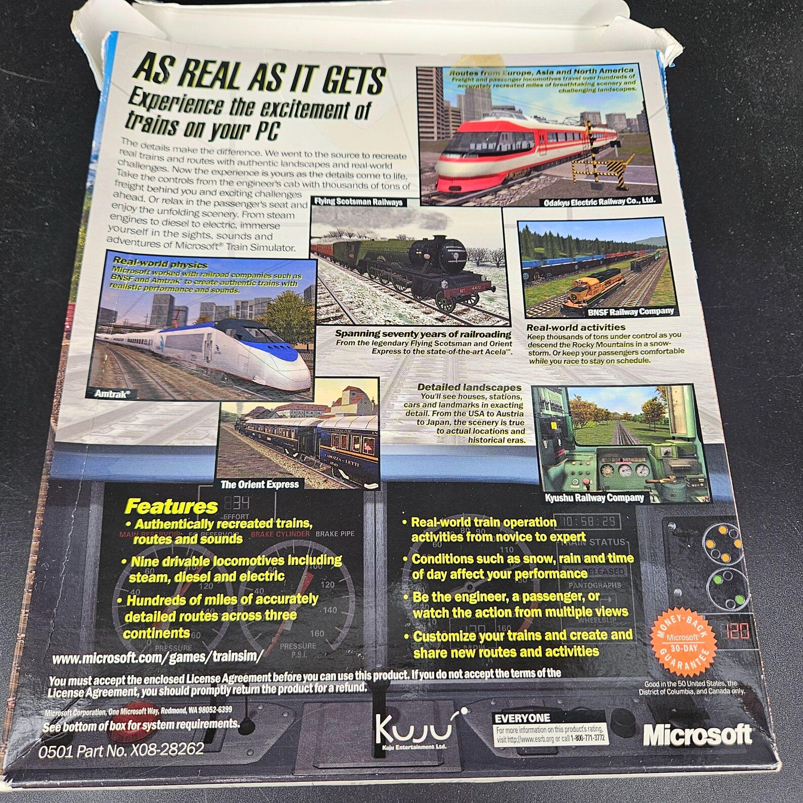 Microsoft Train Simulator 2001 PC CD Pilot Handbook Windows Locomotive Computer - Etsy