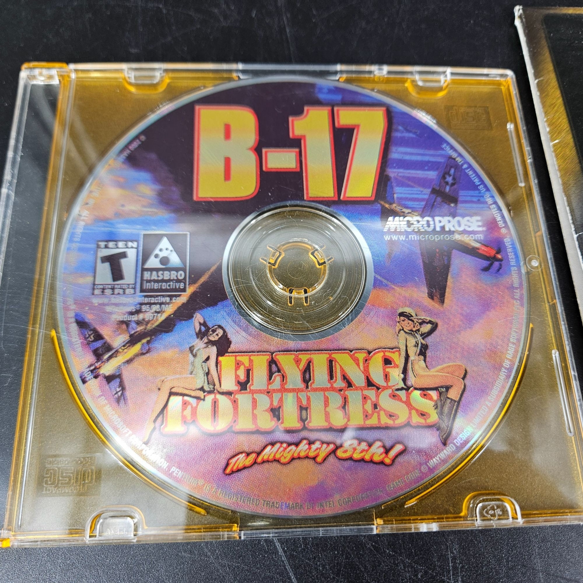 B-17 Combat Aircraft Flight Simulator PC CD Reference Flying Fortress ...