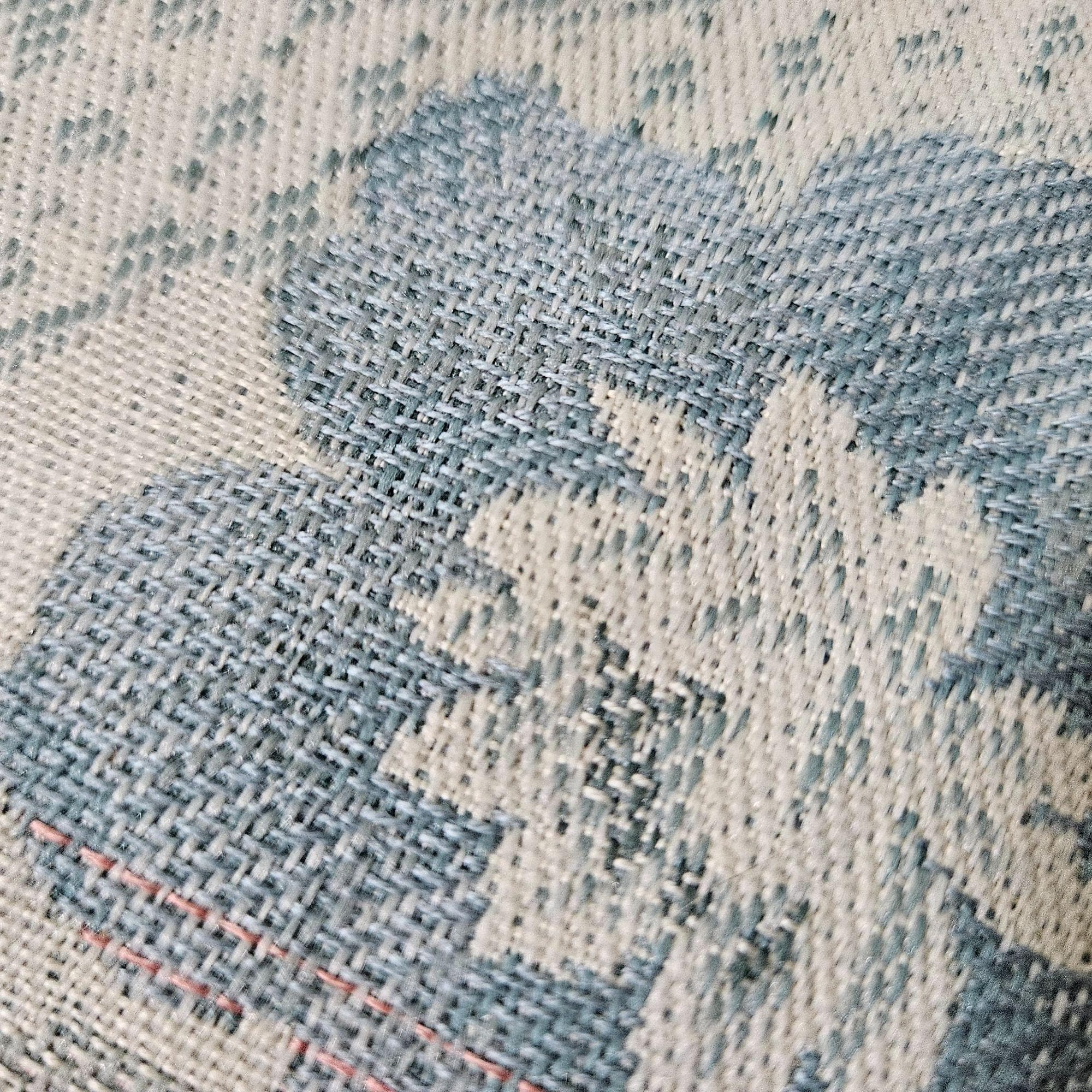 Upholstery Tapestry Fabric Material Renaissance Baroque Blue Cream 56 ...