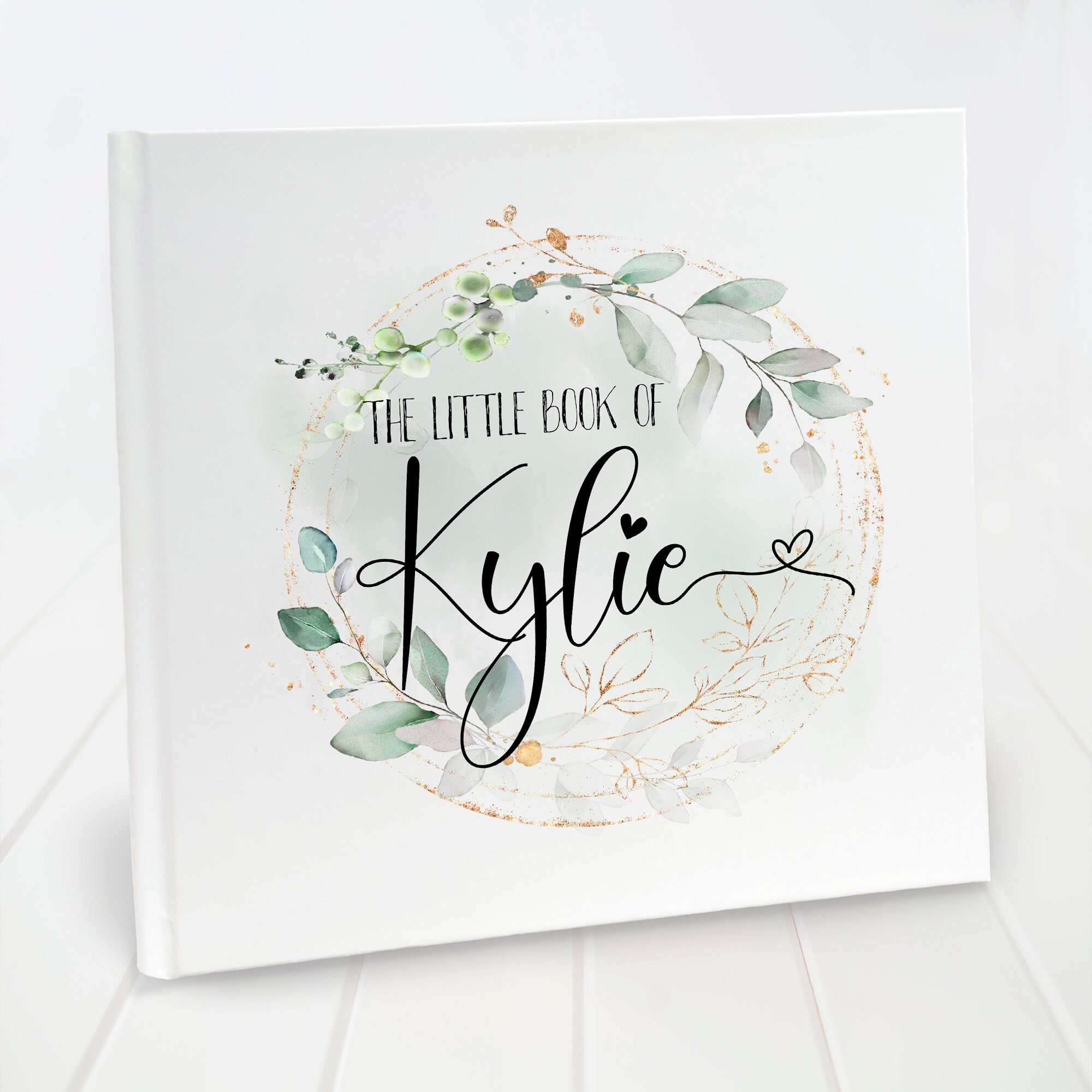 Baptism Gift Girl From Godmother Personalized Christian Baby Book ...