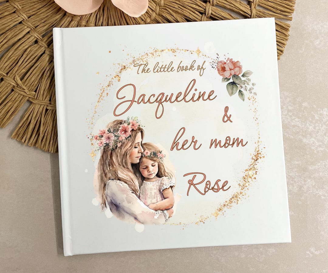 Personalized Mom & Daughter Book | Custom Name Rhyming Story for Kids ...