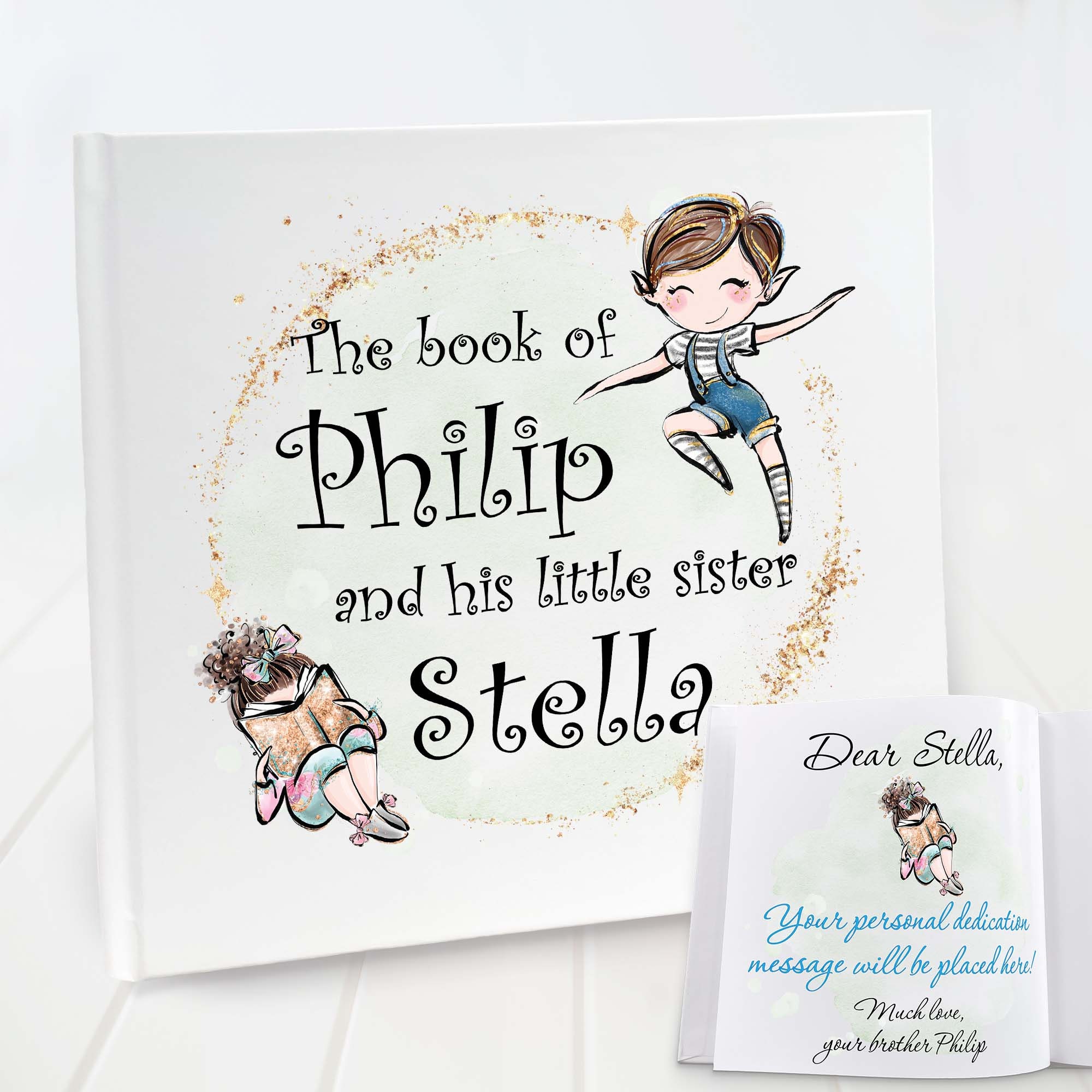 Personalized Story Books for Siblings Custom Brothers and Sisters Gift ...