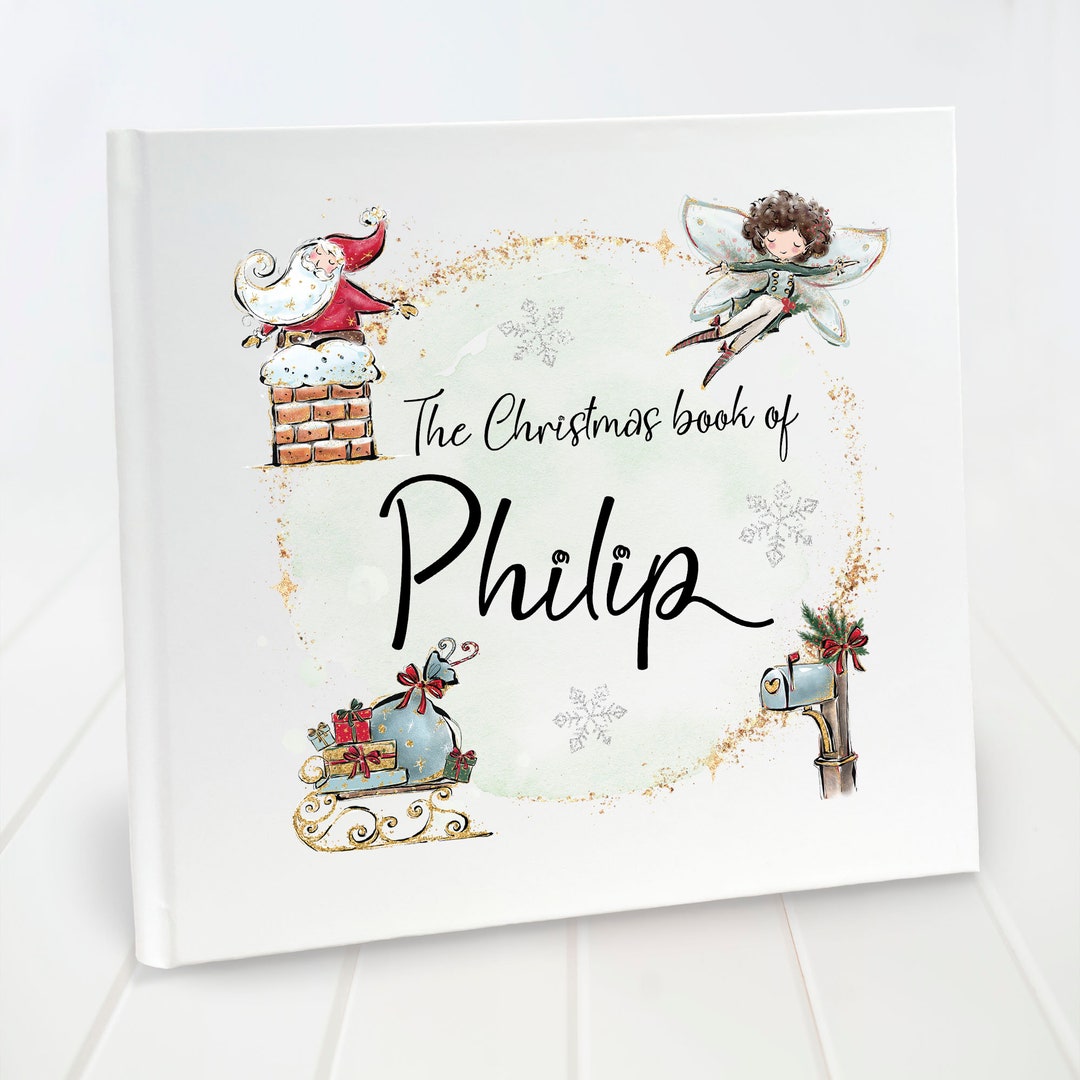 Personalized Christmas Book for Boy Xmas Book Baby Boys Christmas Gift ...