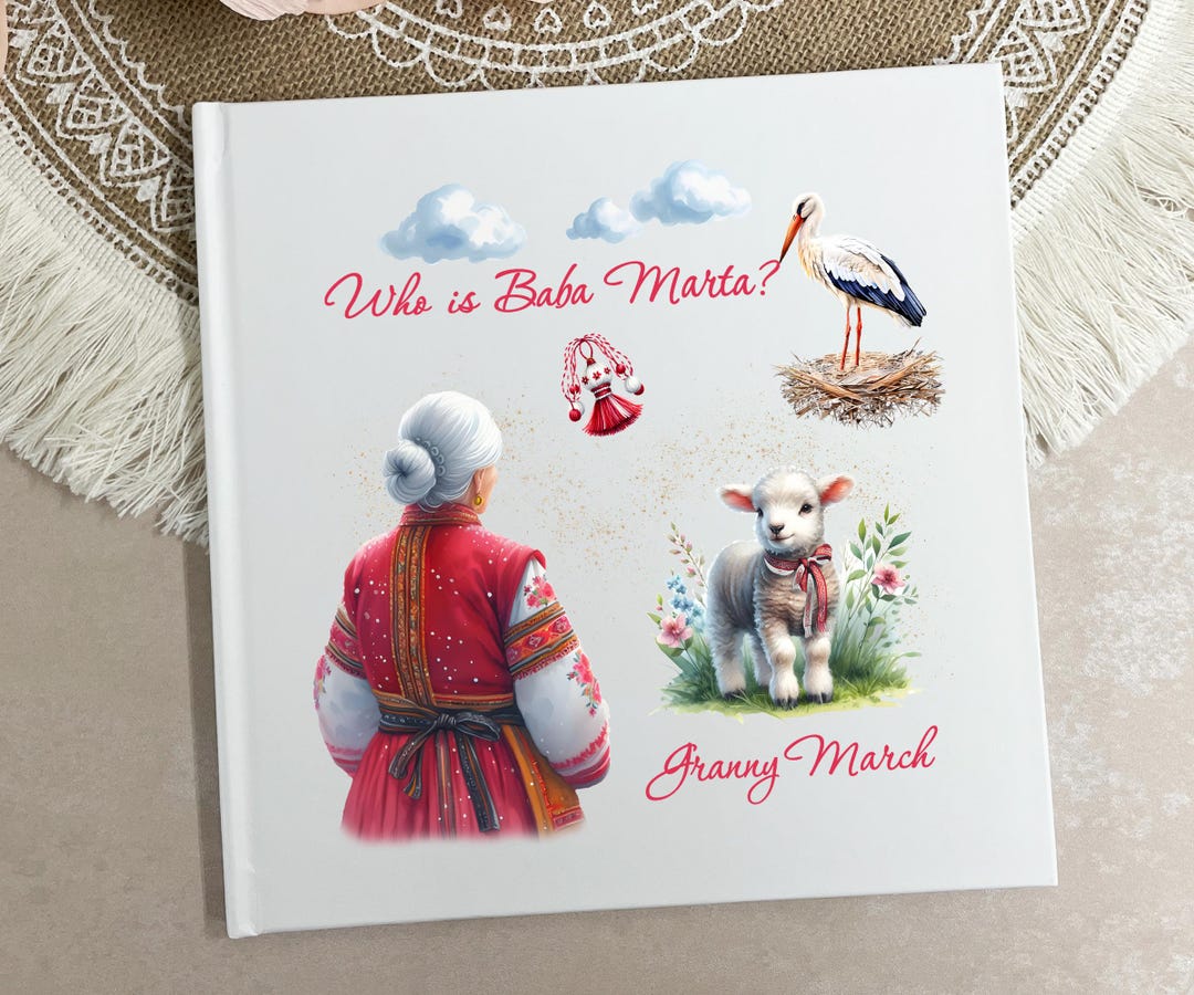 Personalized Baba Marta Storybook | Custom Name Rhyming Book for Kids ...