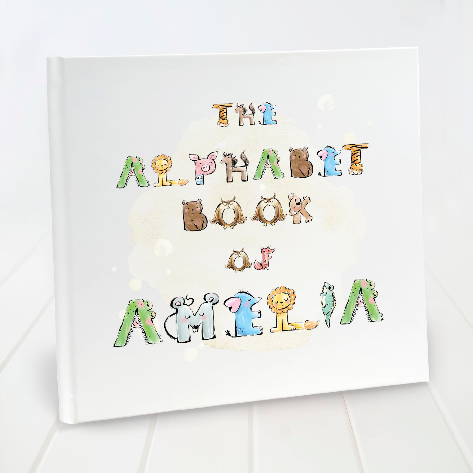 Personalized Alphabet Book for Girls and Boys Custom Education Gift for ...