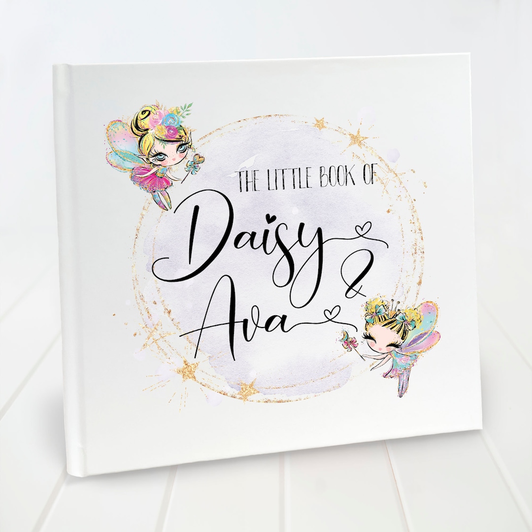 Personalized Birthday Books for Sisters Custom Book Gift for Two Girls ...