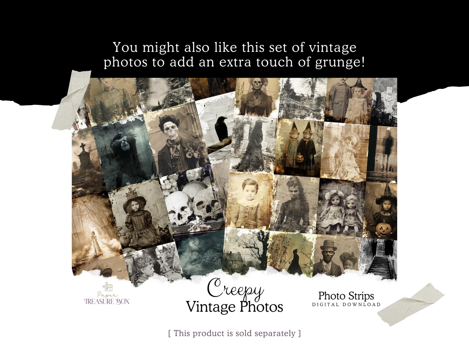 Grunge Collage Junk Journal Pages, Printable Ledgers and Neutral ...