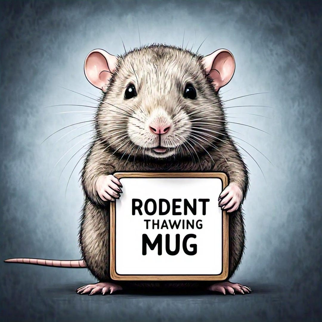 Rodent Thawing Mug Jpeg - Etsy