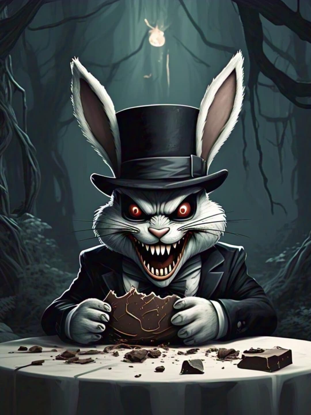 Evil Easter Bunny - Etsy