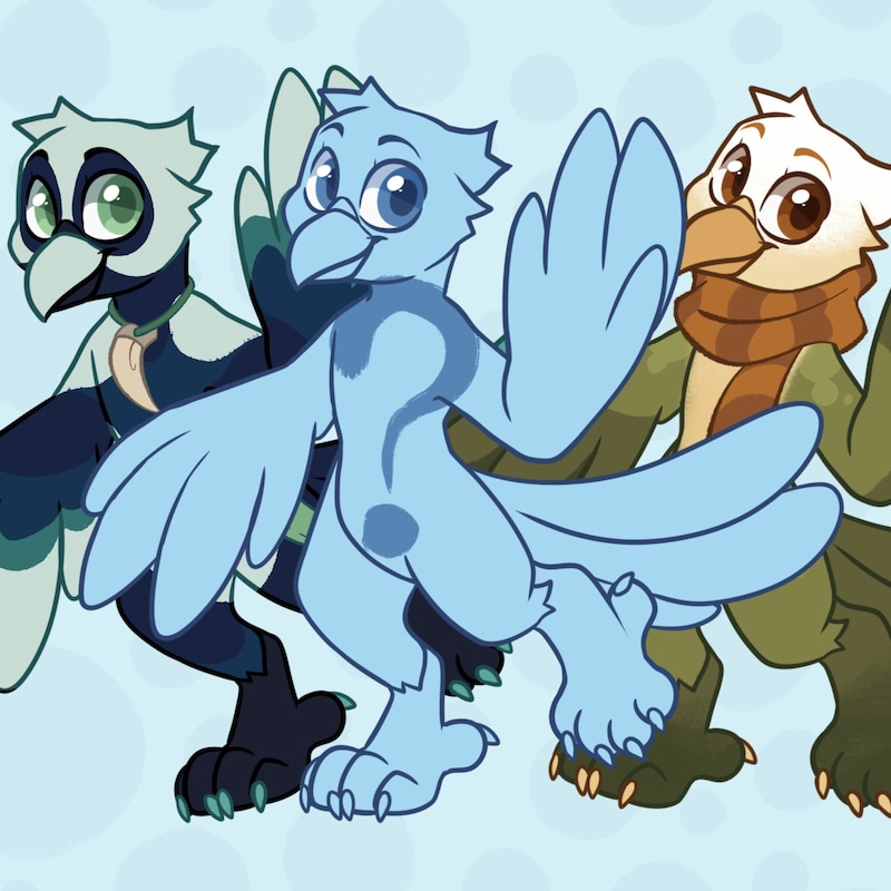 Adopts Bird Furry - Etsy