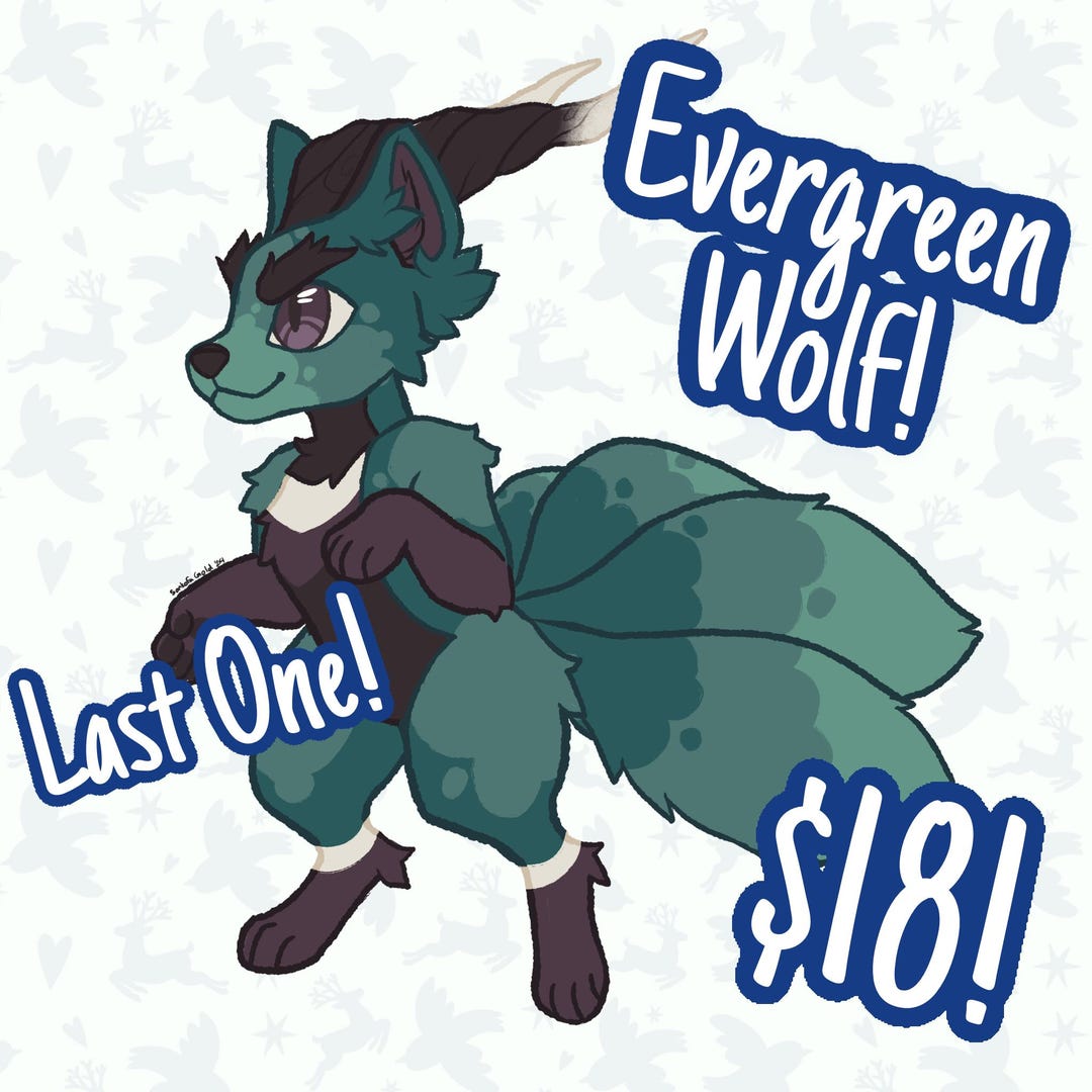 Winter Spirit Furry Character Adopts - Etsy