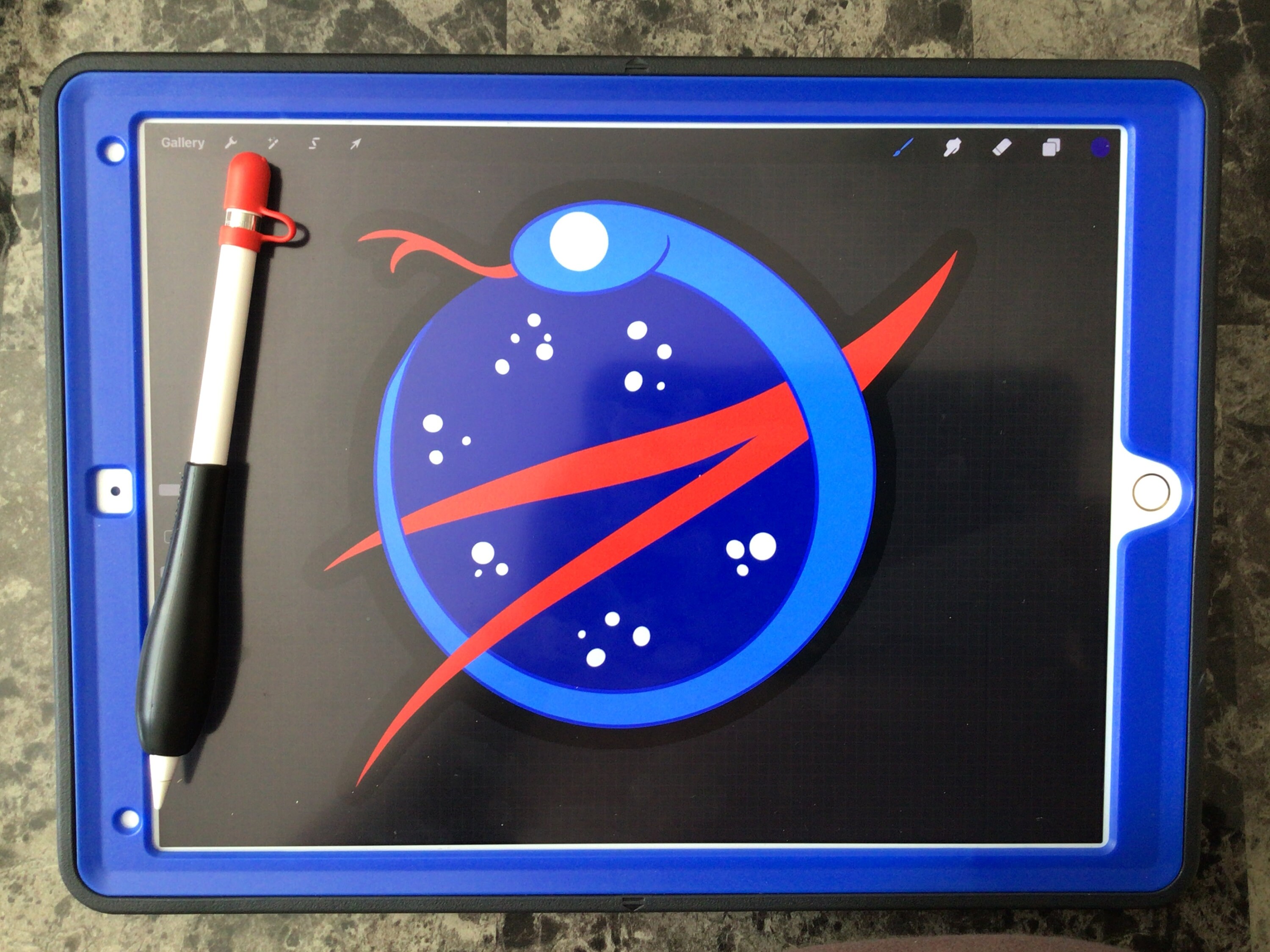 Noodle NASA Logo Vinyl Sticker | Cute Snake, Space, Astronaut, Danger ...