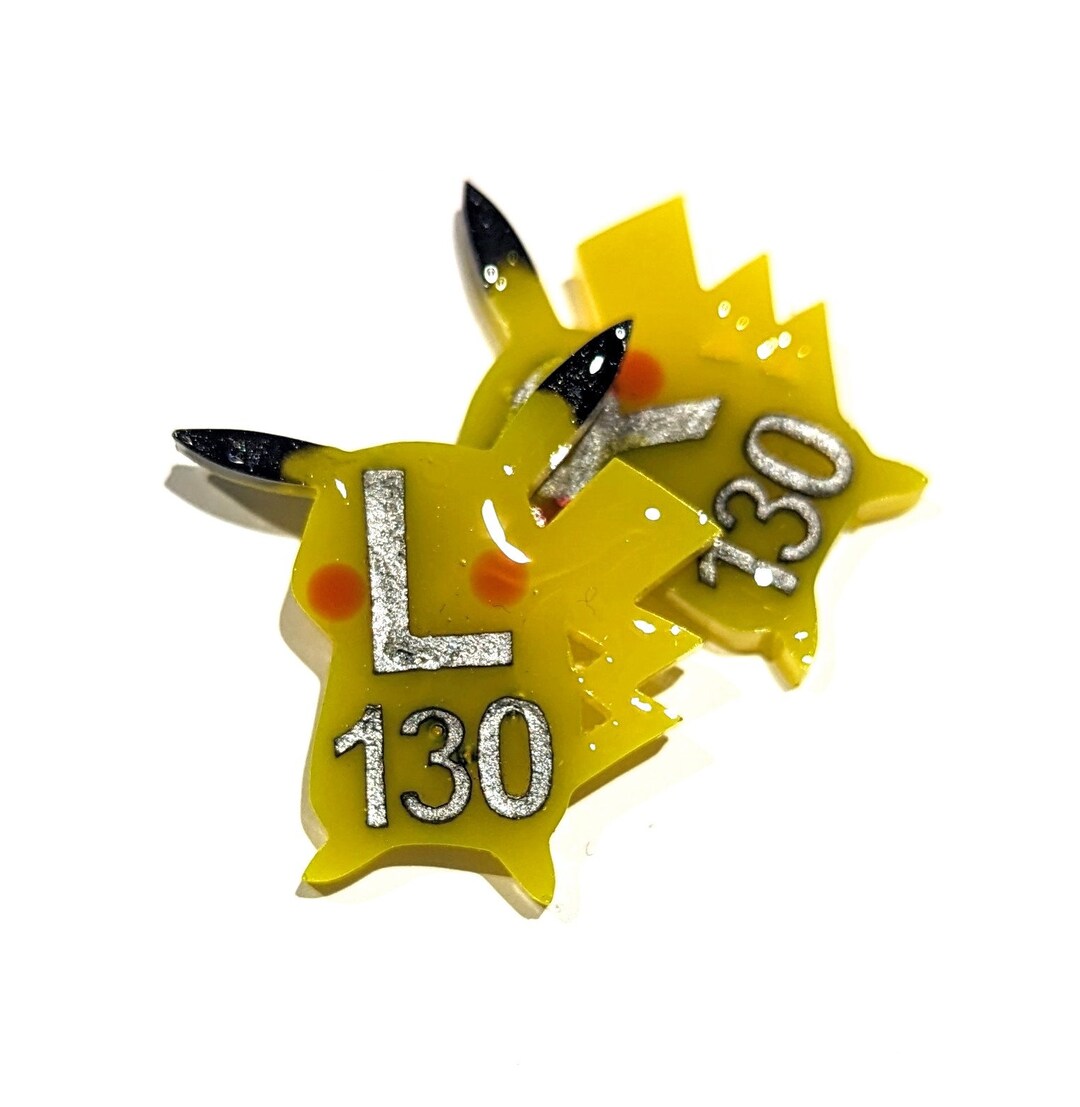 Pikachu Themed X-ray Markers With Initials/numbers pair - Etsy