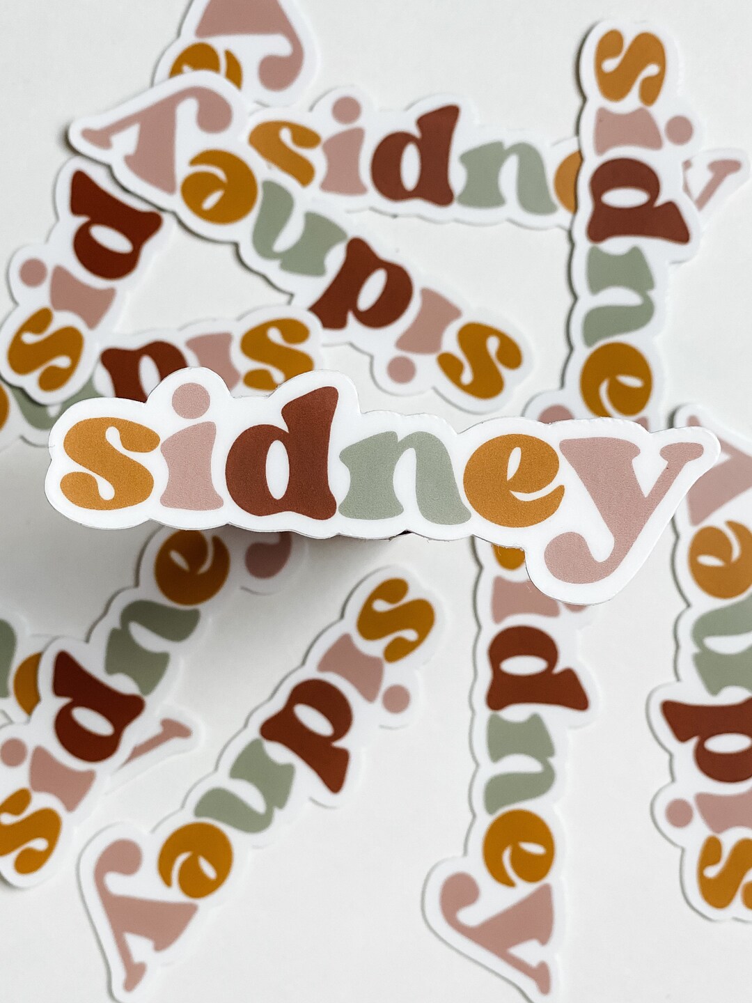 Sidney Sticker | Vinyl Sticker | Waterproof Sticker - Etsy