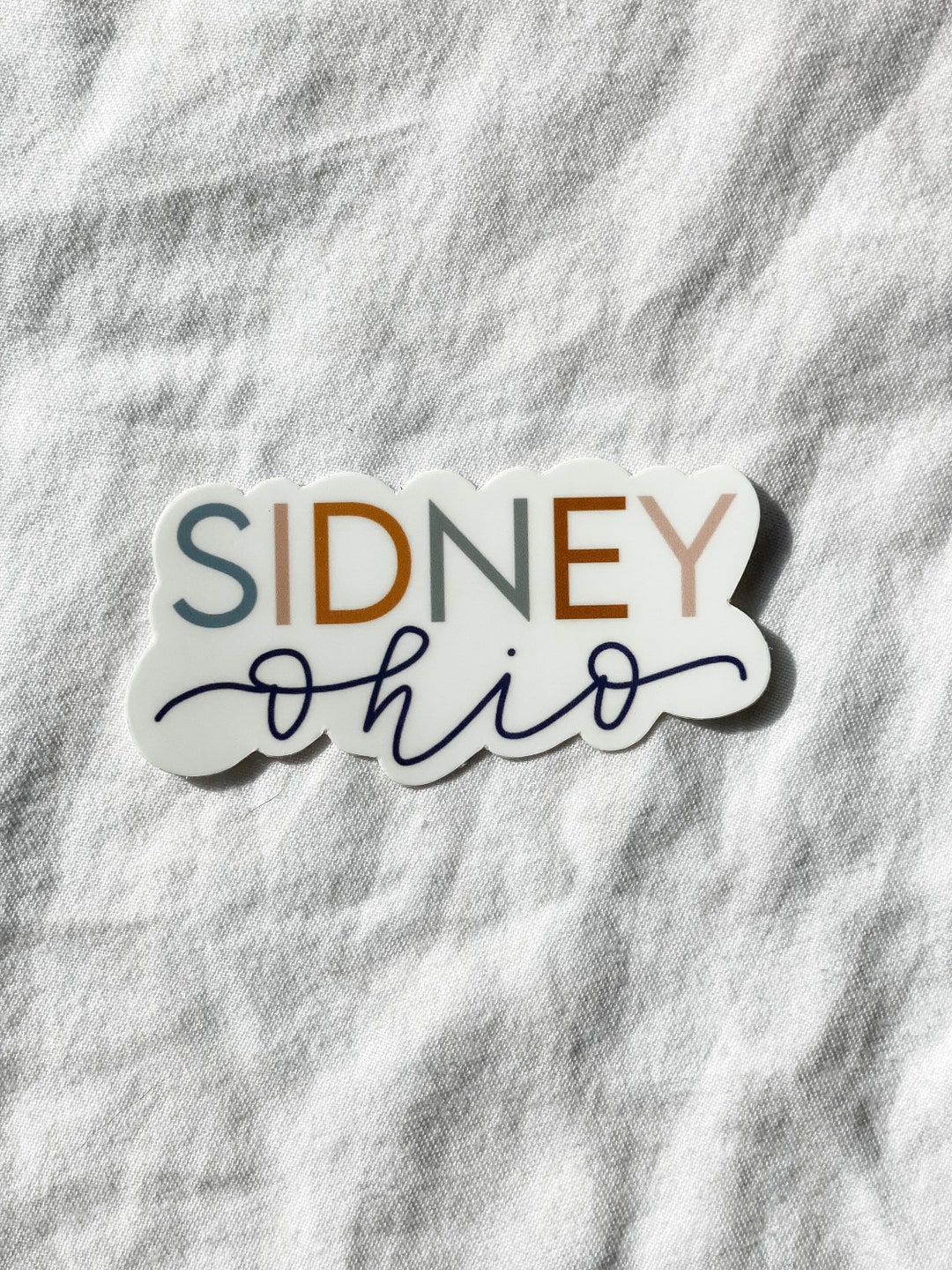 Sidney, Ohio Sticker Vinyl Sticker - Etsy