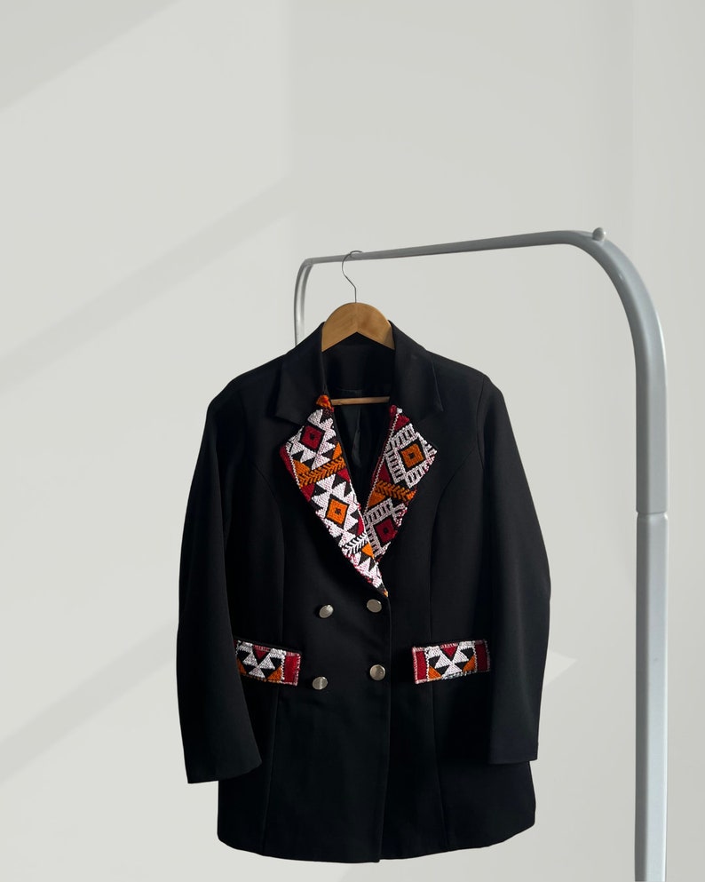 Moroccan Jacket With Wool , Peruvian Women Jacket, Handmade Clothing ...