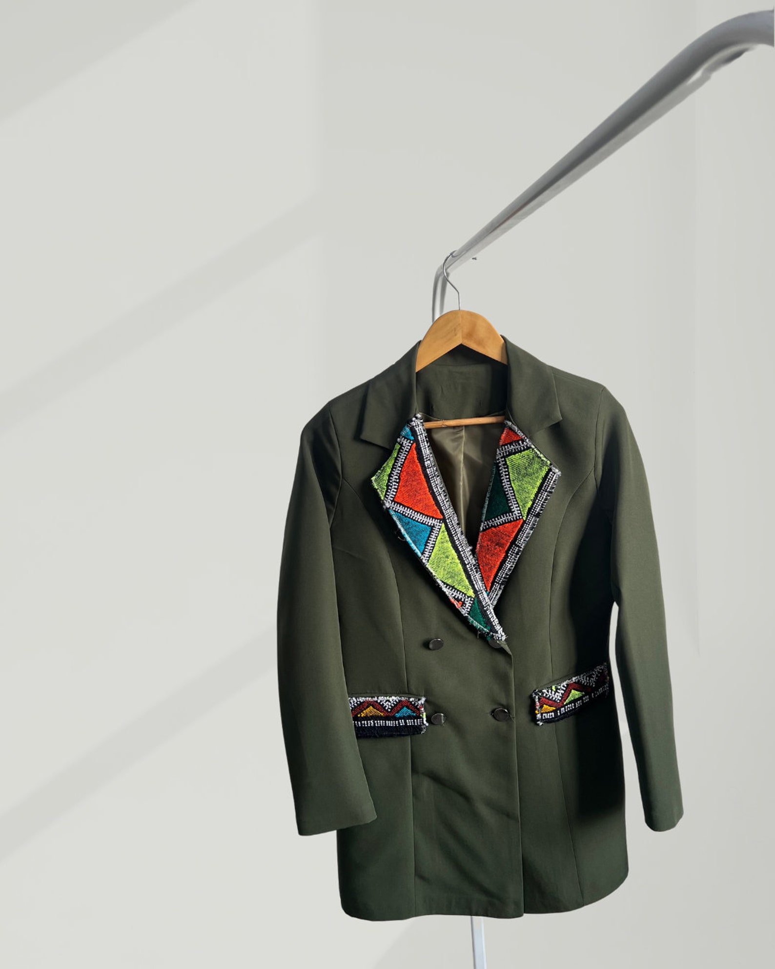 Moroccan Jacket With Wool , Peruvian Women Jacket, Handmade Clothing ...