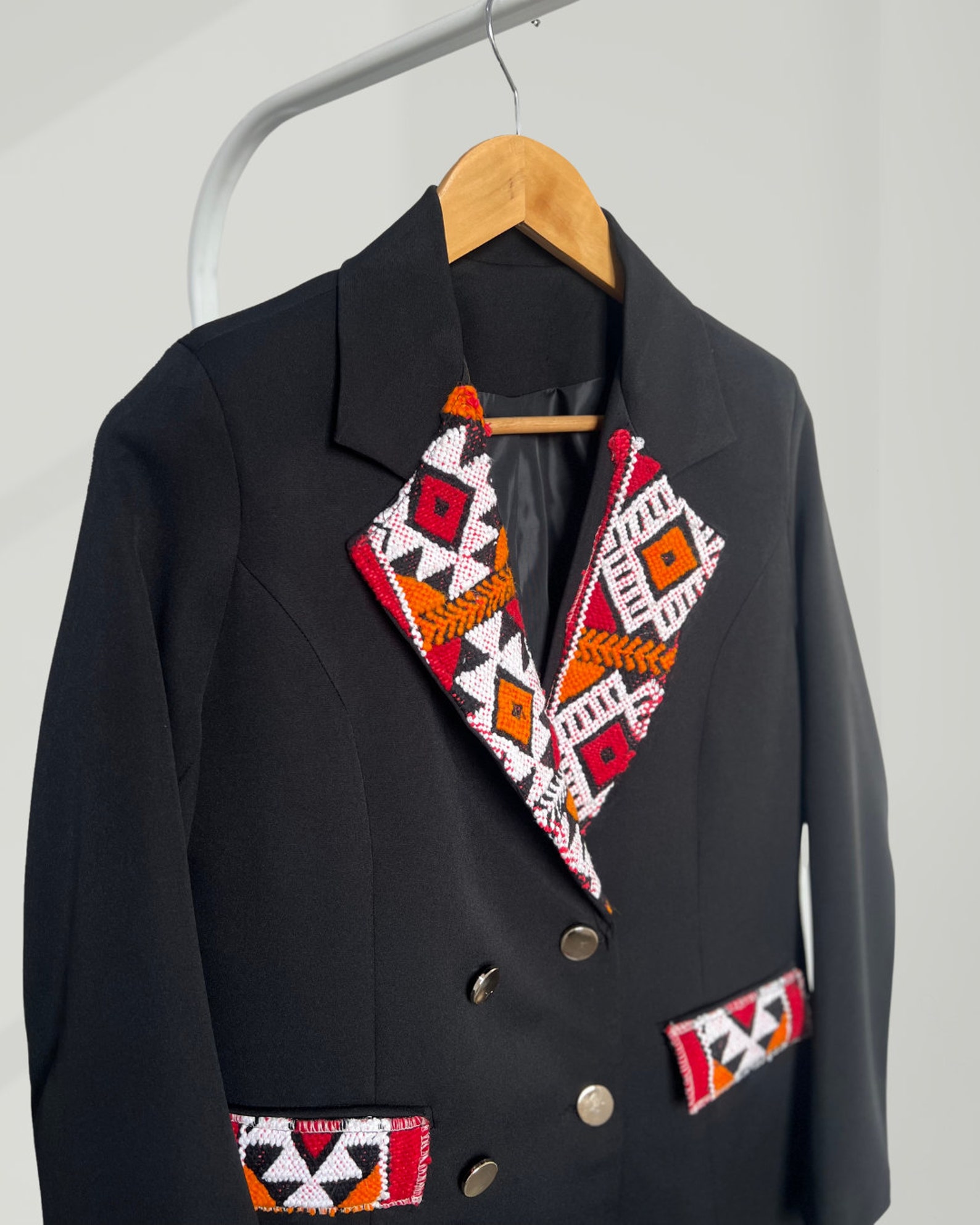 Moroccan Jacket With Wool , Peruvian Women Jacket, Handmade Clothing ...