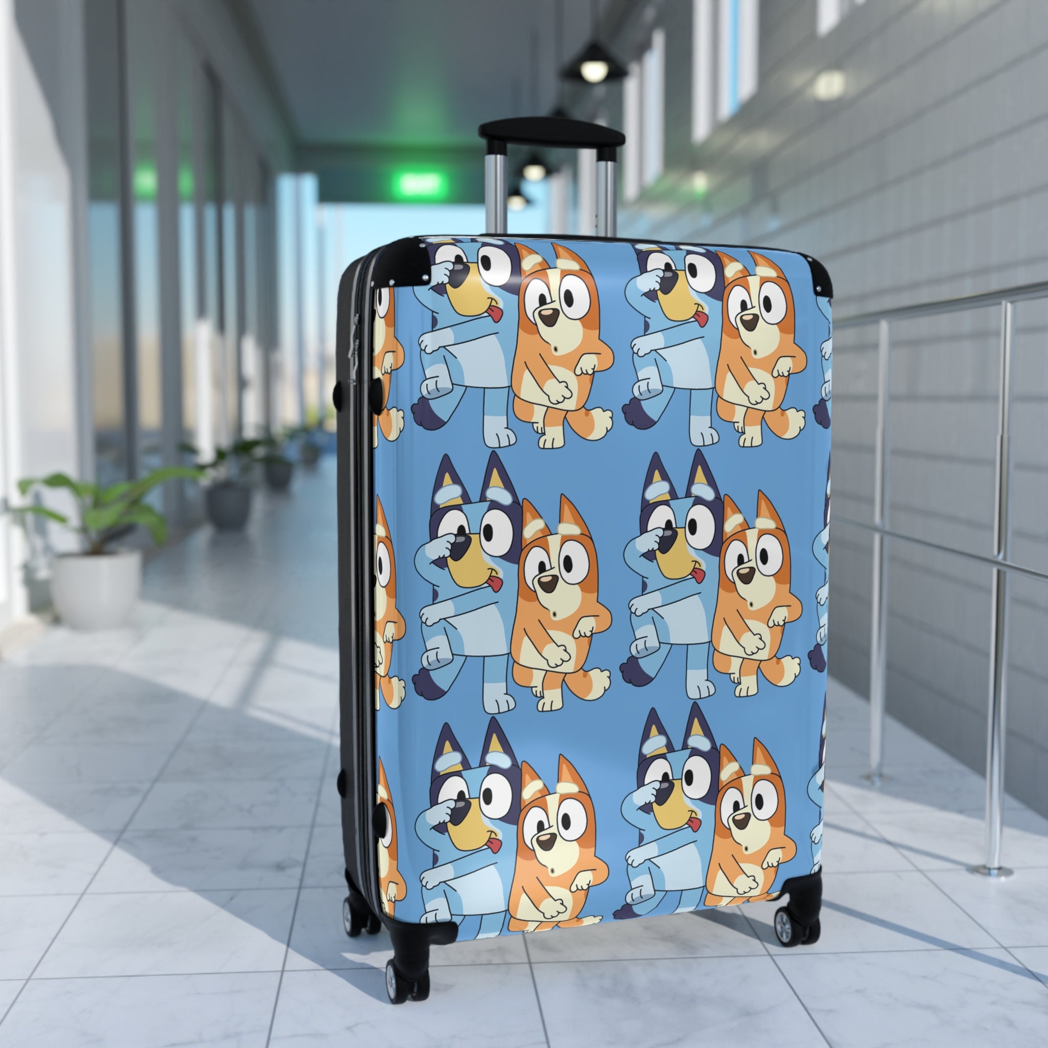 Bluey Suitcase Bluey and Bingo - Etsy