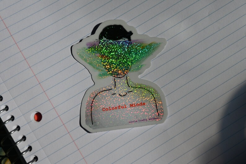 Colorful Minds Sticker ADHD Awareness - Etsy