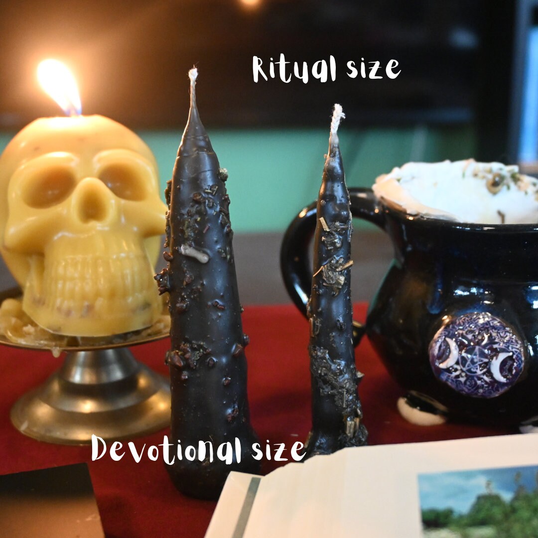 Hekate Ritual Candles, Hekate, Hecate, Ritual Candles, Hand Dipped ...
